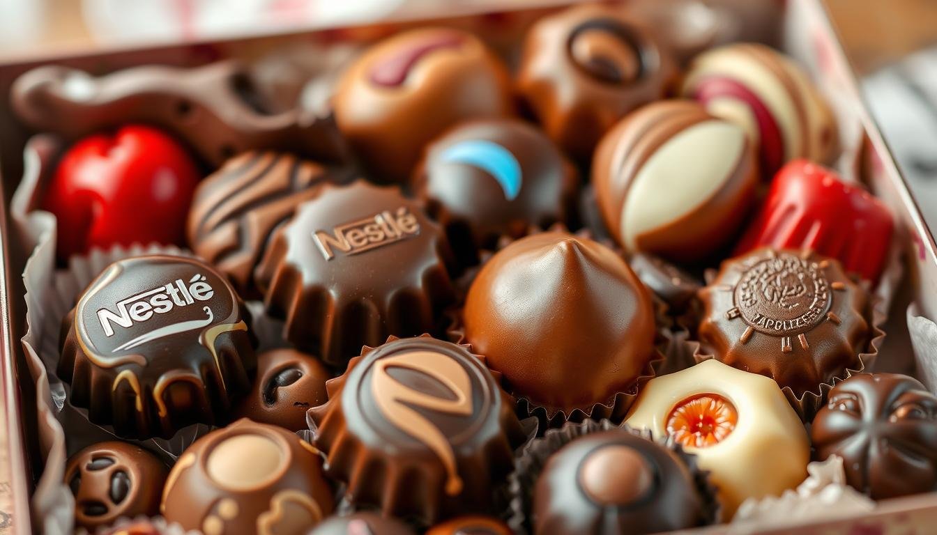 Quantos bombons vêm na caixa da Nestlé?